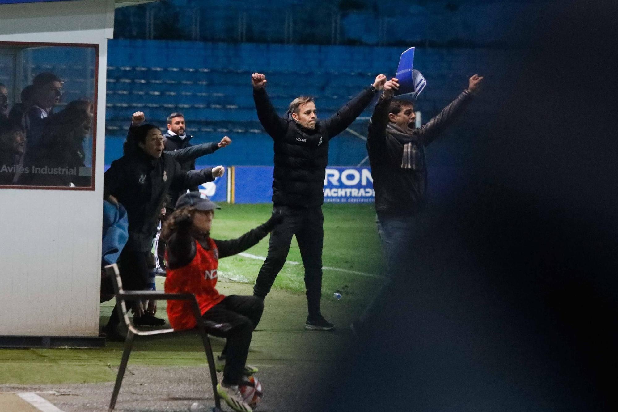 EN IMÁGENES: Así ha sido la victoria del Avilés ante el Compostela (2-1)