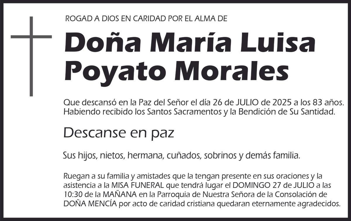María Luisa Poyato Morales