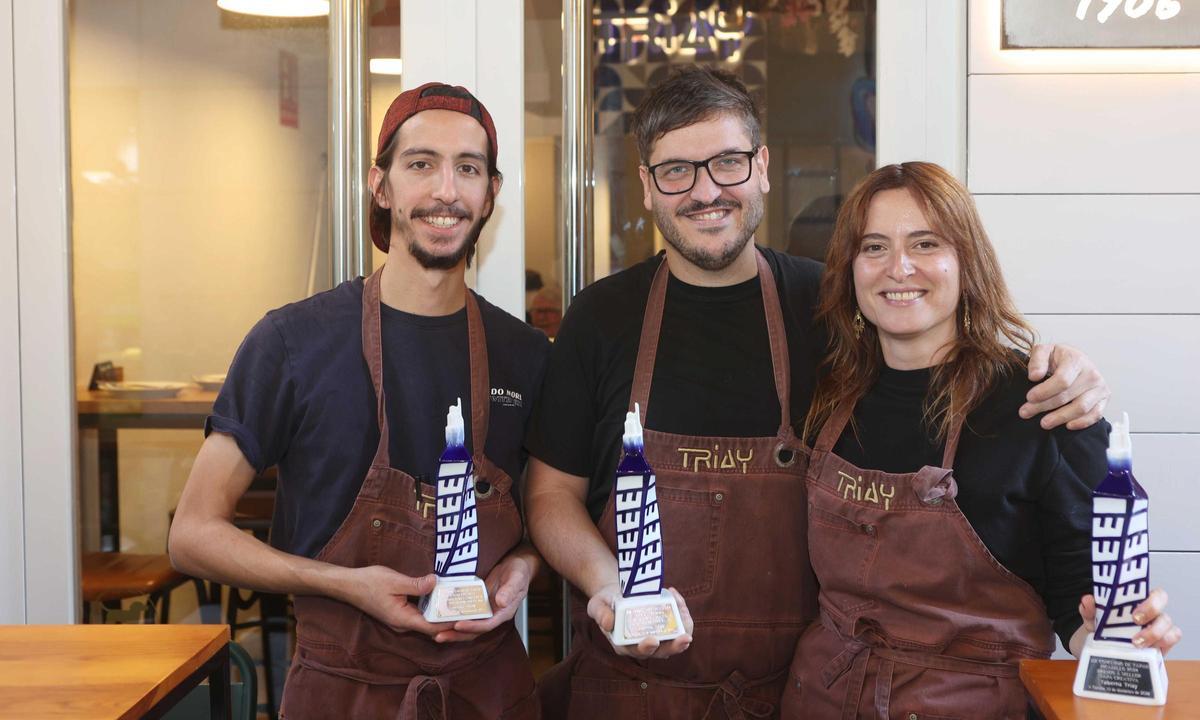 TRIAY PREMIO TAPAS PICADILLO A CORUÑA 2024: Manu Triay, 'triplete' en ...