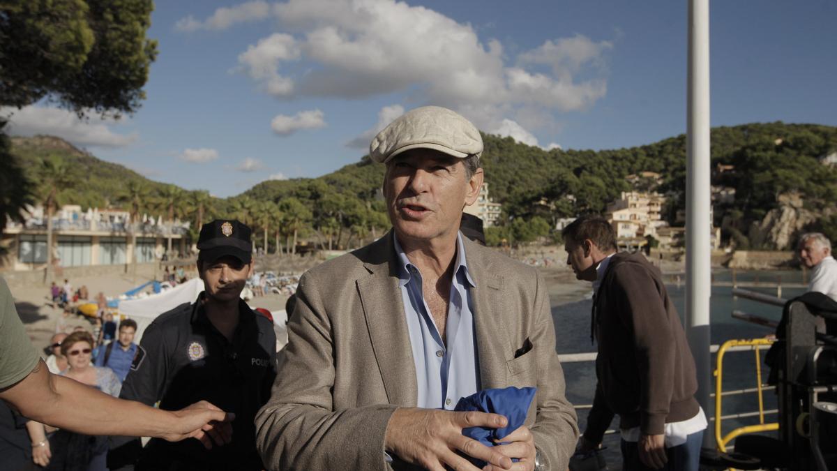Serie MobLand | Pierce Brosnan y Helen Mirren rueda en Mallorca para ...