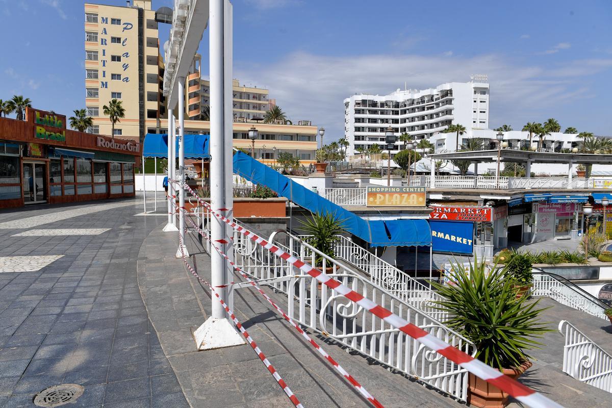 El centro comercial Plaza de Playa del Inglés quiere reabrir antes de ...