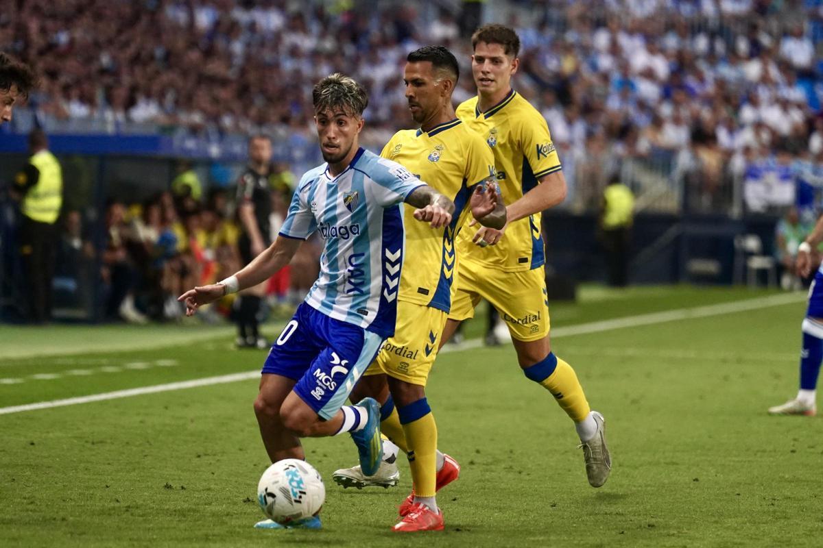Málaga CF vs Las Palmas, en imágenes