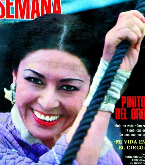 Muere la trapecista 'Pinito del Oro'