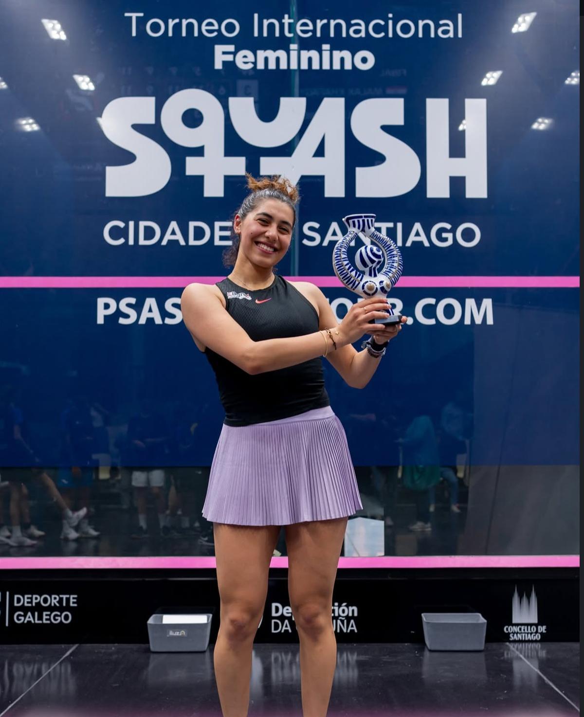 SQUASH | Malak Khafagy cumple con los pronósticos y conquista As Cancelas