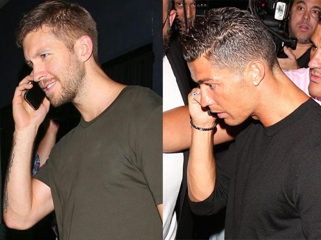 Calvin Harris Y Cristiano Ronaldo Compañeros De Fiesta En Los ángeles