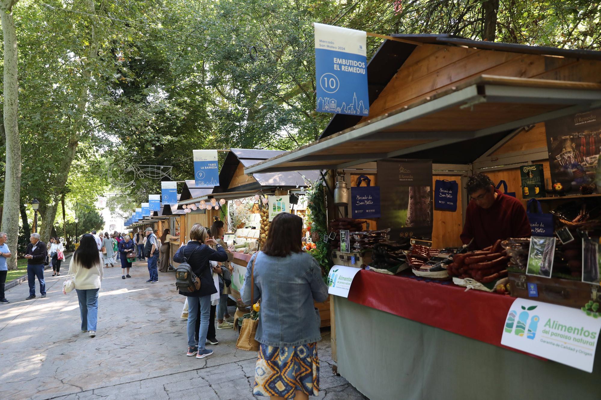 El mercadillo de San Mateo