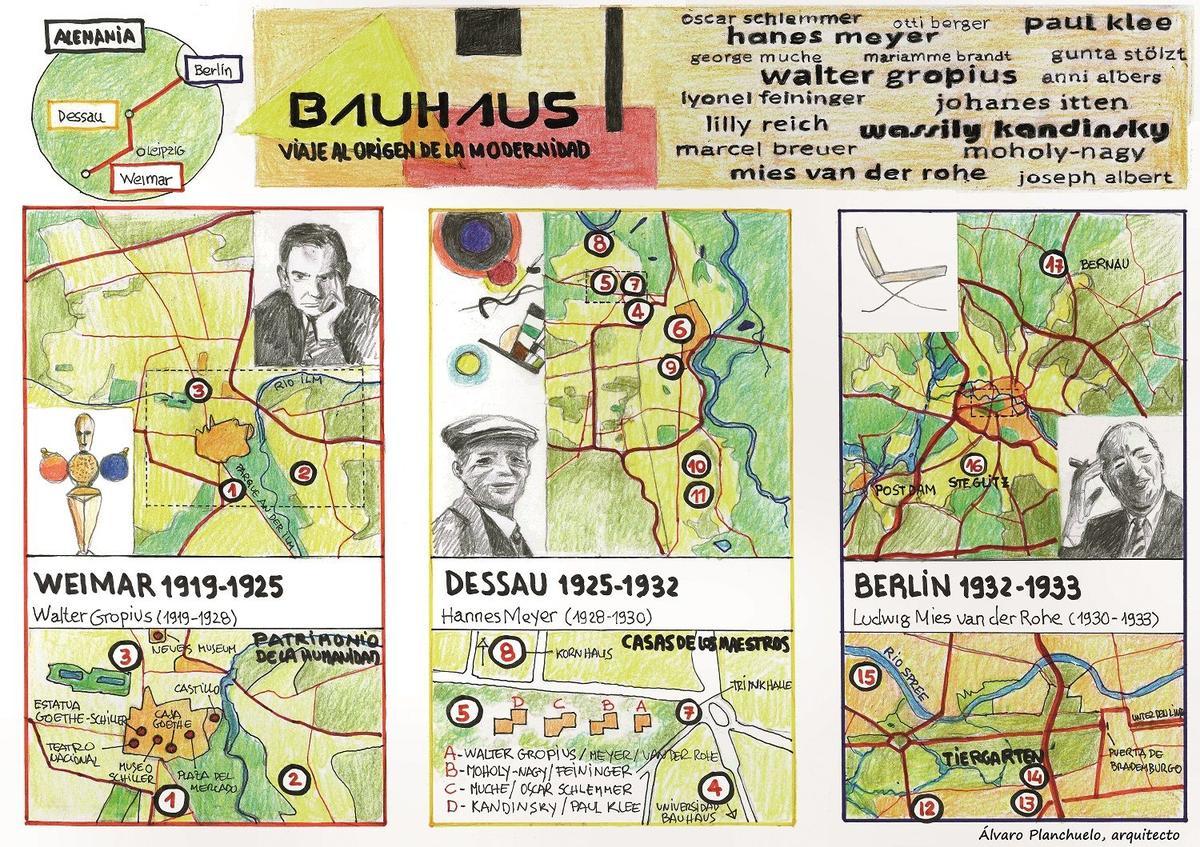 BAUHAUS ALEMANIA | Ruta arquitectónica por Alemania: en busca de las ...
