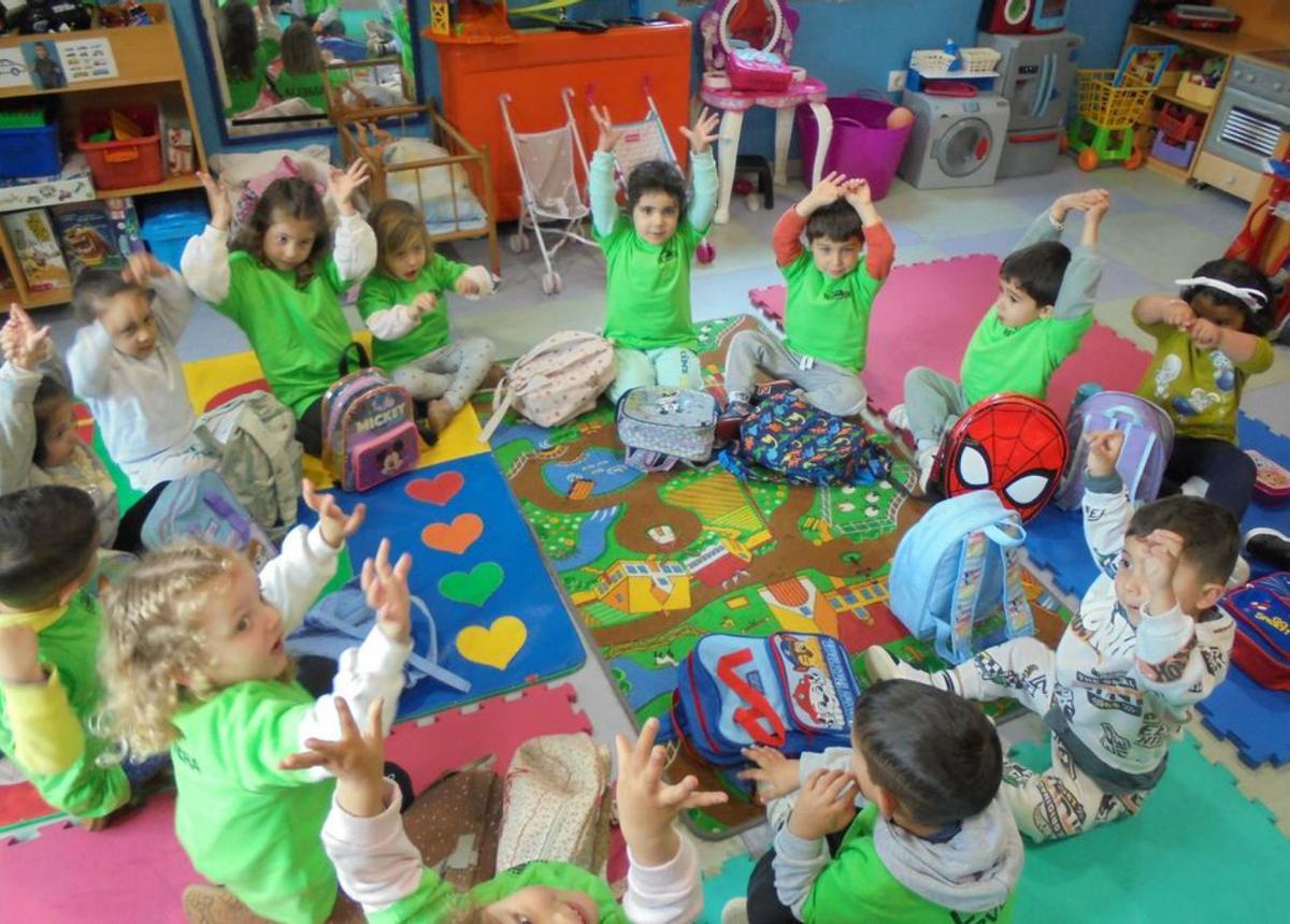 Los pequeños de Reibón, en la Ludoteca