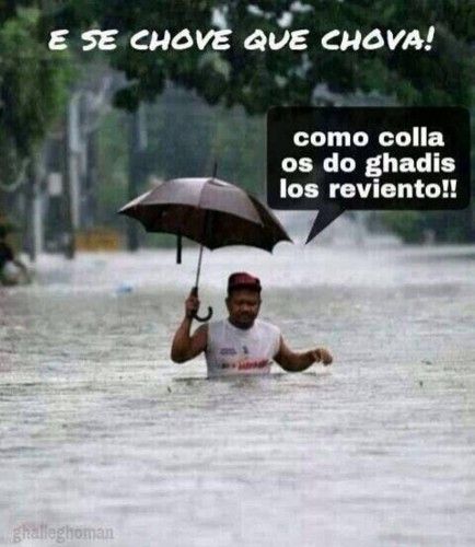 Los memes de los temporales en Galicia