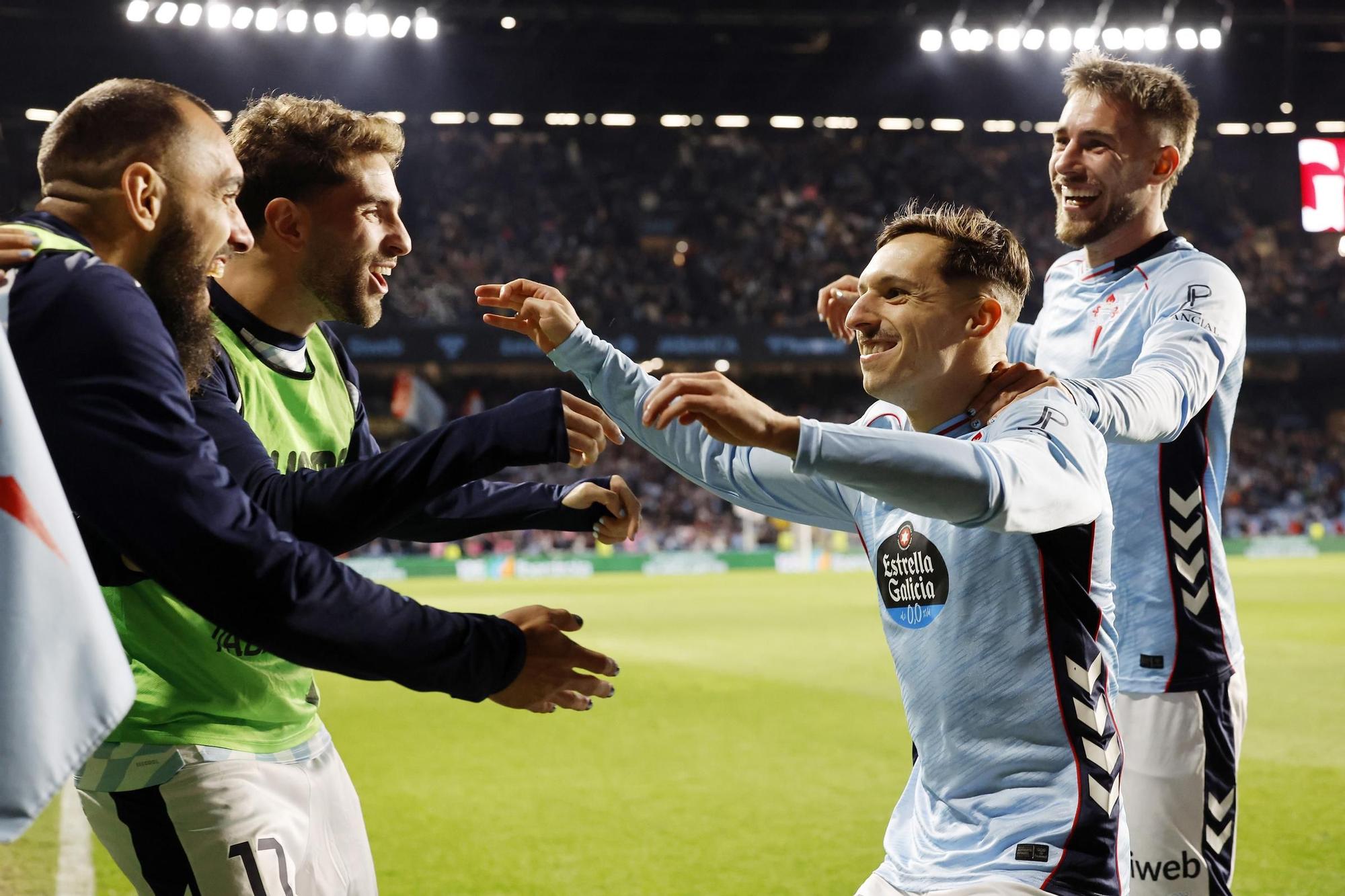 Así fue el partido Celta de Vigo - Rayo Vallecano en imágenes