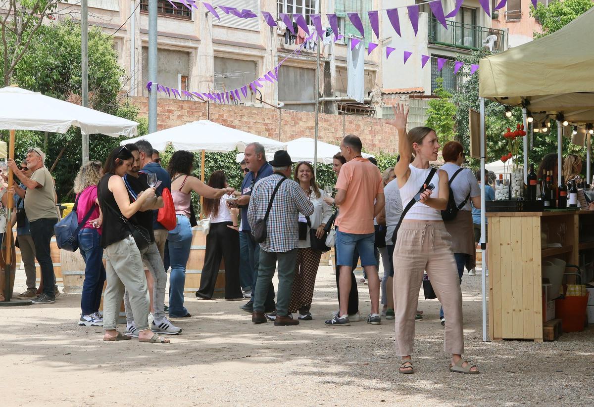 Les imatges de la mostra de vins de la ViBa al Pati del Casino de Manresa