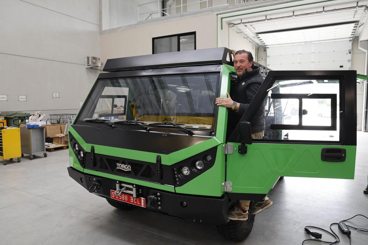 Torgo, el primer camión motobomba 100% eléctrico fabricado en Galicia ...