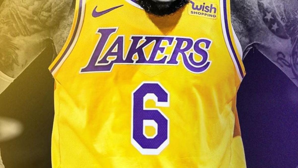 Lebron James vuelve al dorsal '6' en los Lakers