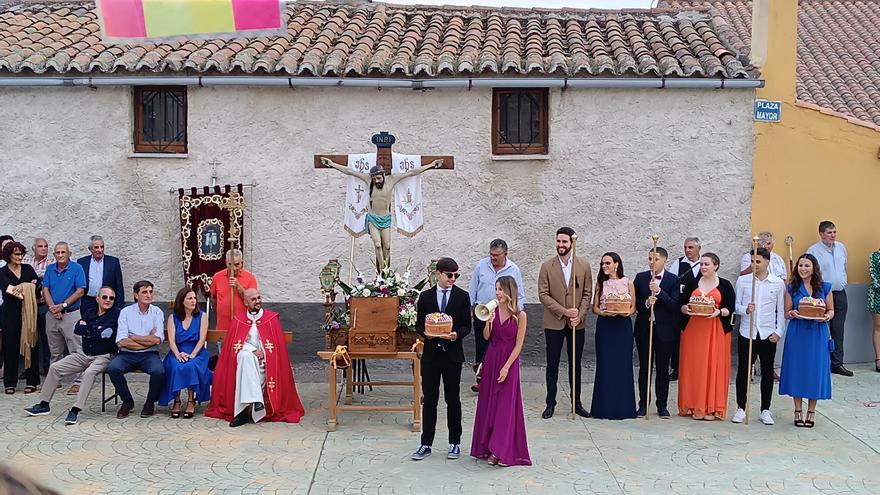 Moraleja de Sayago venera al Cristo de la Paz