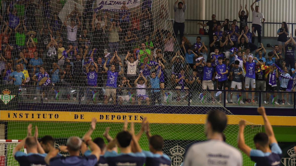 El Alzira FS y el Real Betis FS empatan en Sevilla ante 200 aficionados valencianos pero la ...