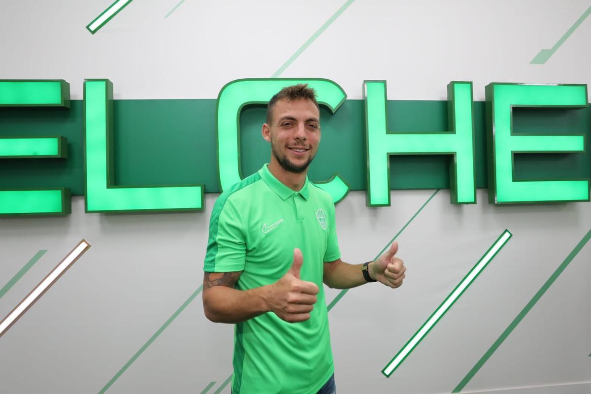 Óscar Plano: “Si el Elche no fuera un candidato a ascender a Primera no hubiera venido”