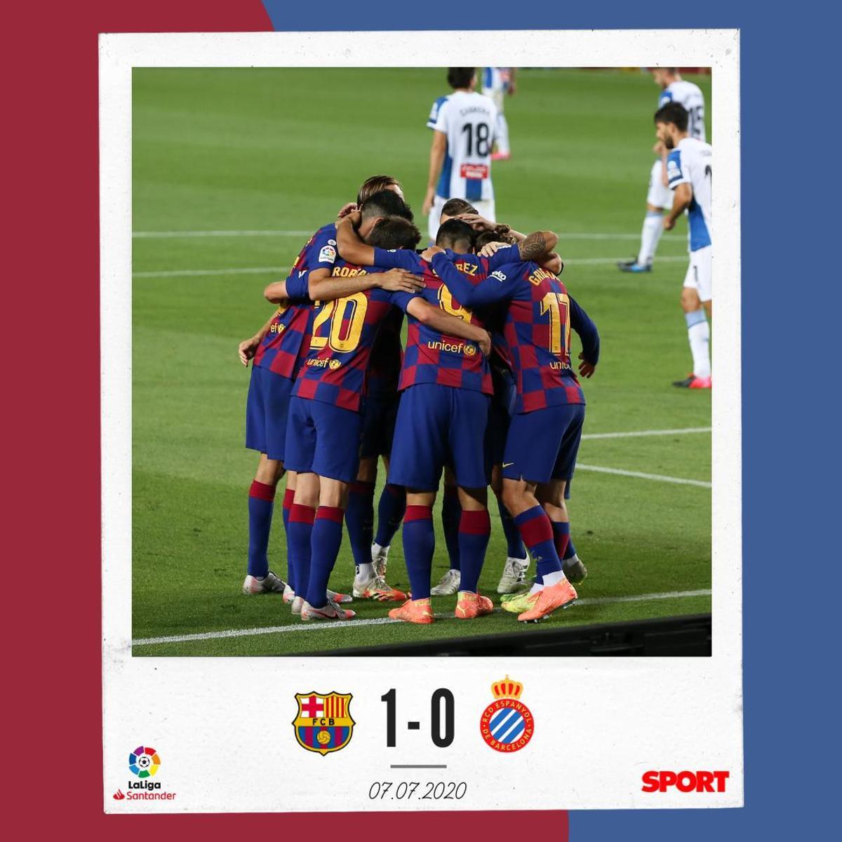 Así han ido los últimos 16 derbis entre Barça y Espanyol