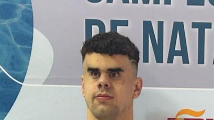 Ferrón, mejor nadador gallego con discapacidad