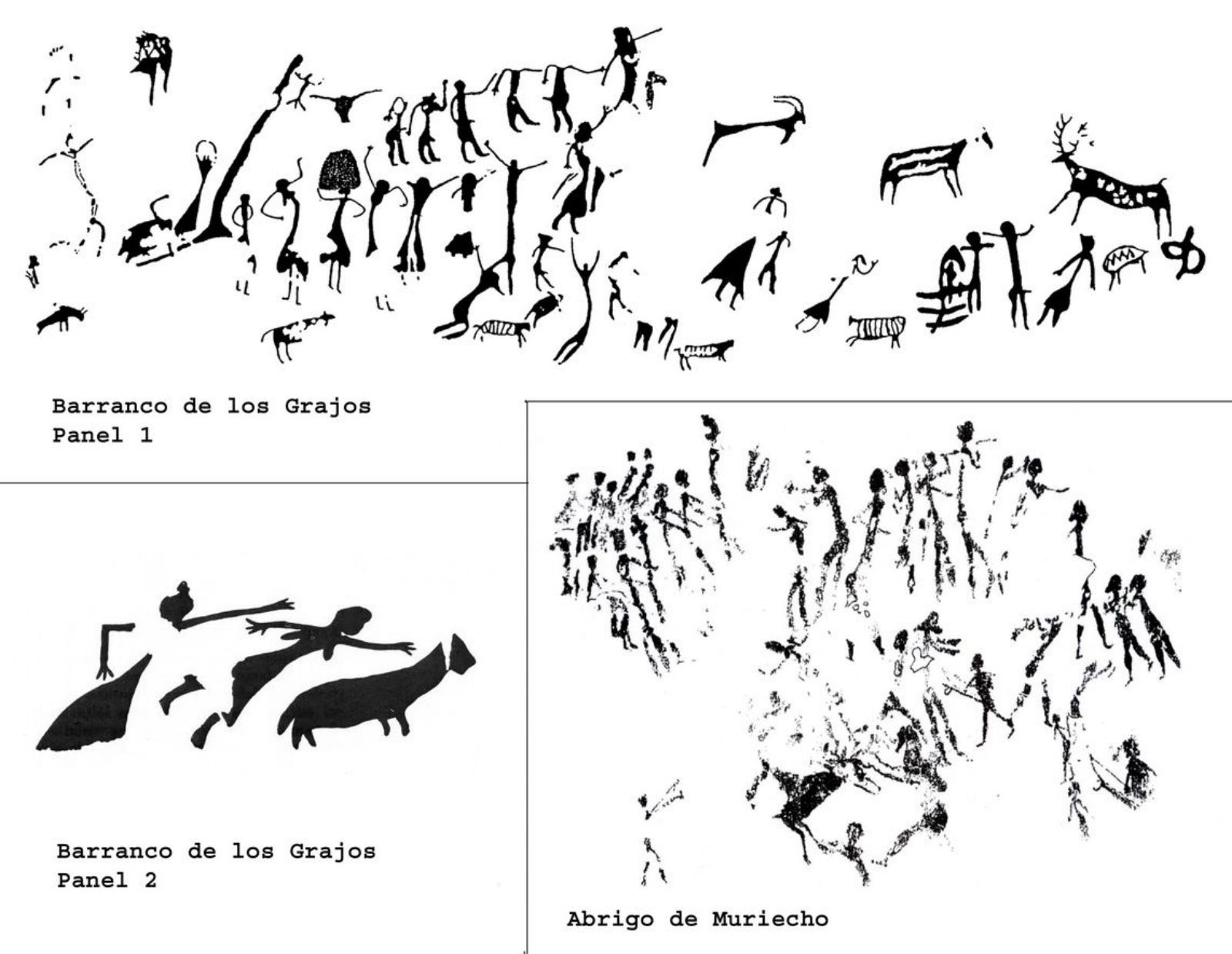 Danza y ritual en el arte rupestre del Barranco de Los Grajos - La ...