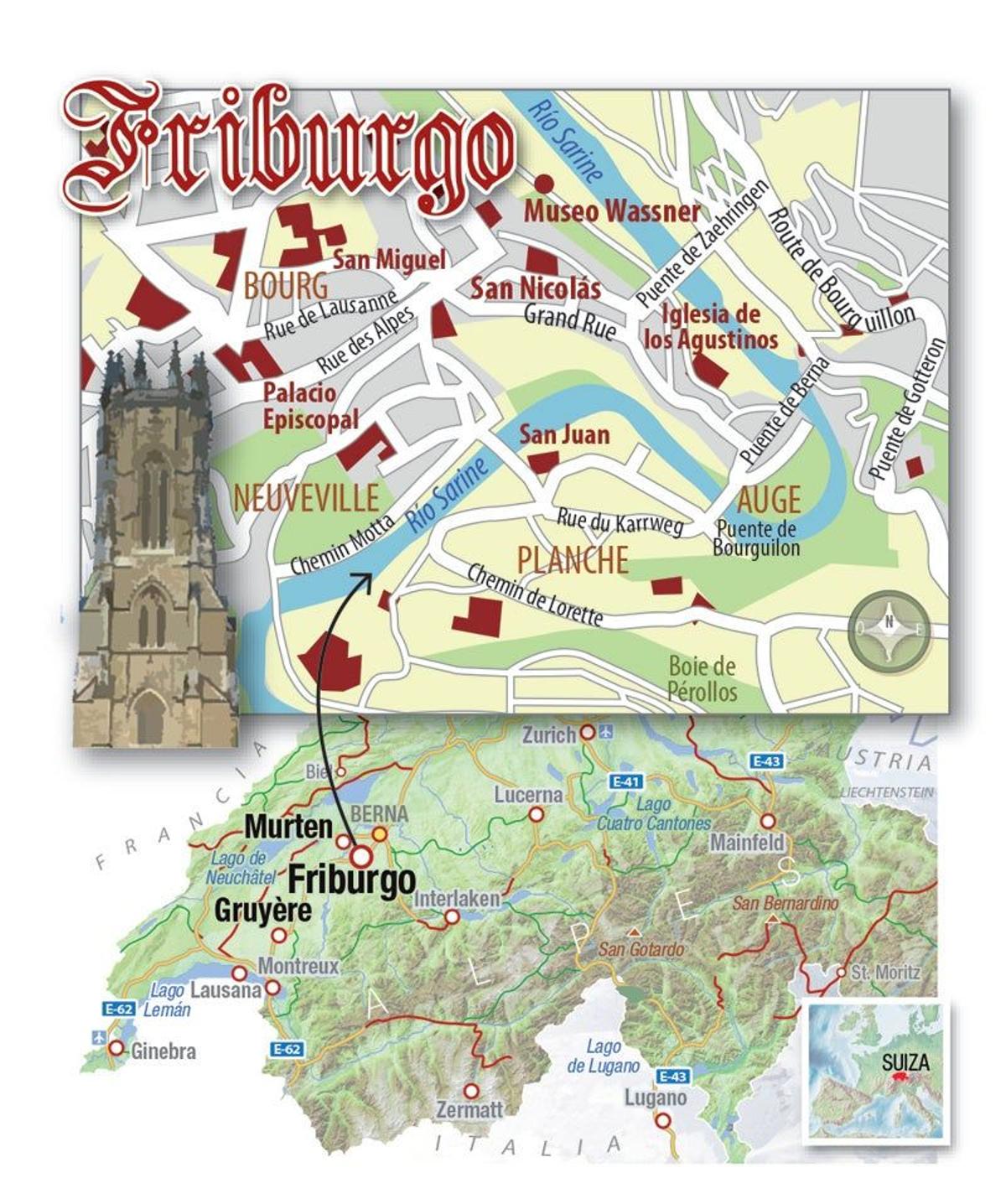 Friburgo: queso y chocolate - Viajar