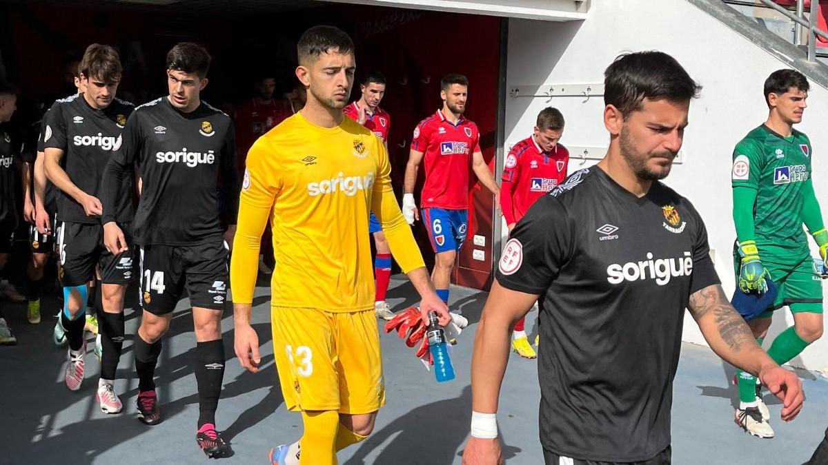 El Nàstic se dejó remontar tras el descanso