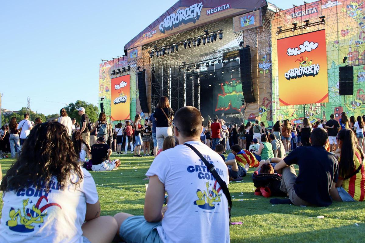 Les imatges del primer dia del Cabró Rock