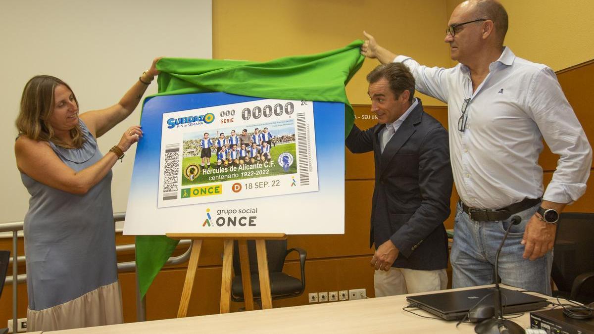 ONCE Sorteo sueldazo fin semana: Presentan el cupón que conmemora el ...