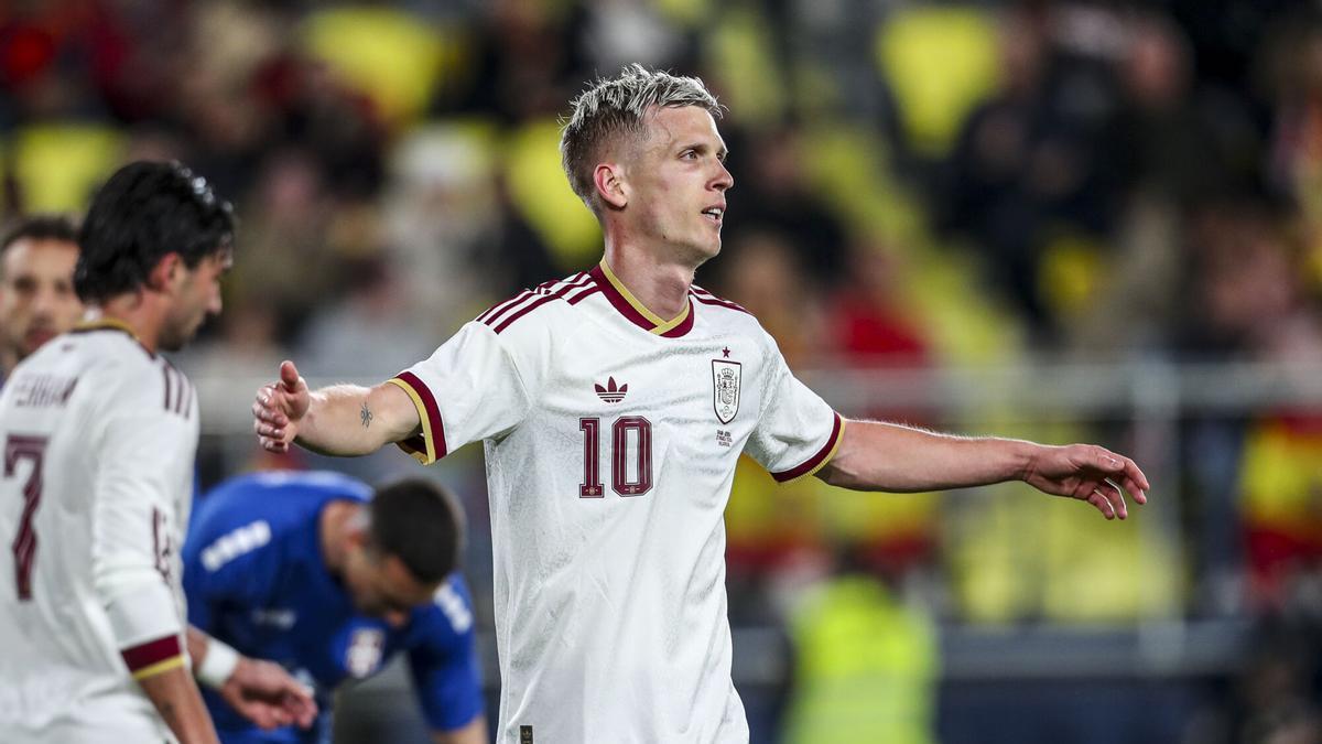 Dani Olmo cumple los 50 con la Selección