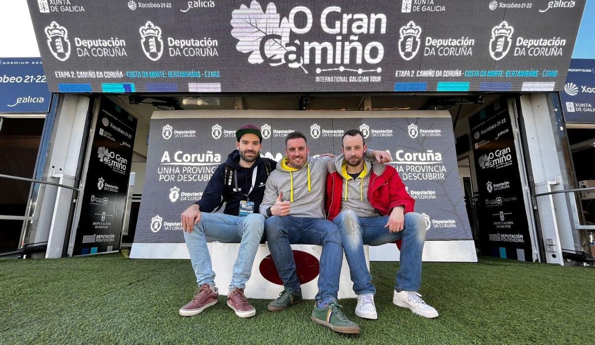 Los estradenses que se esconden tras O Gran Camiño