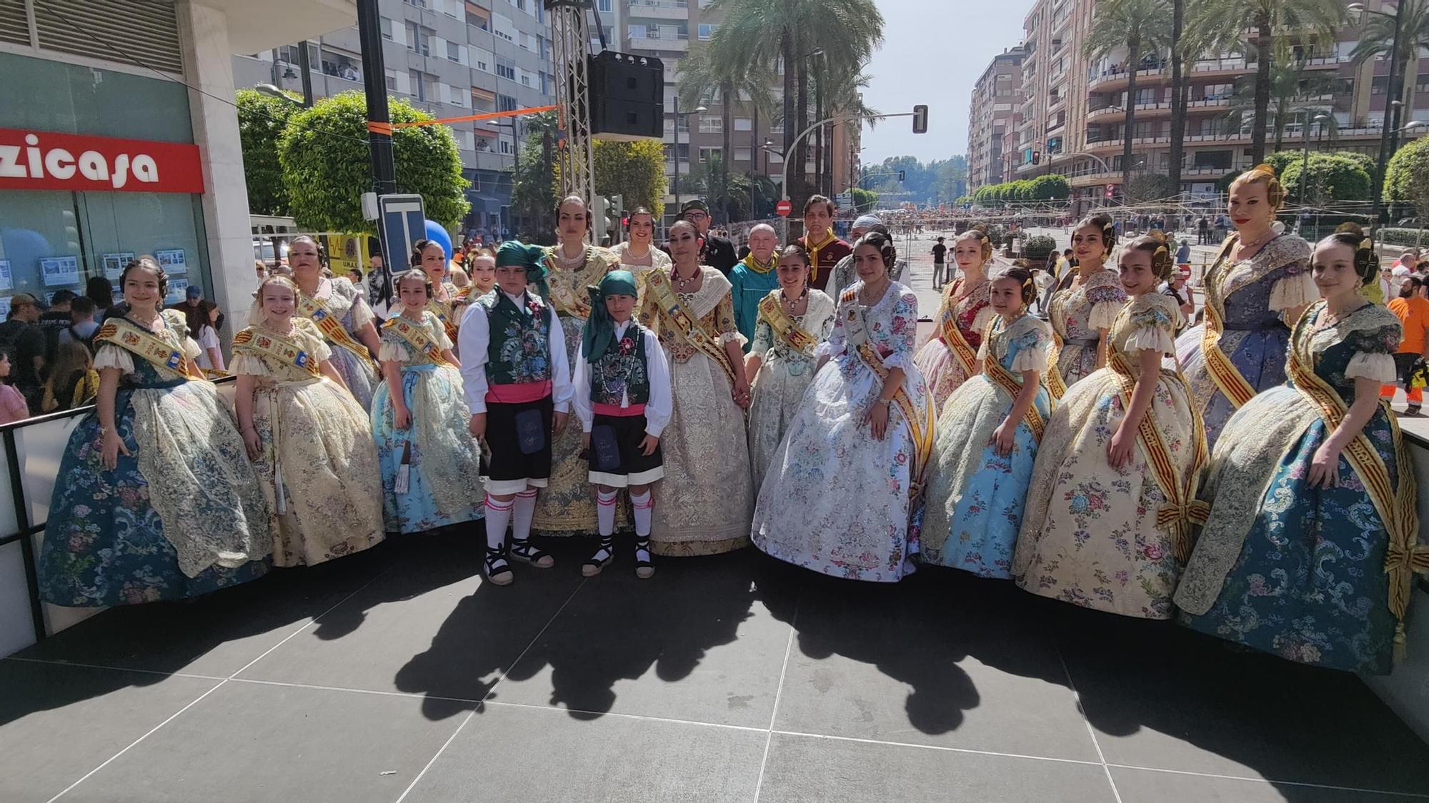La 'mascletà' de Alzira del 17 de marzo en imágenes