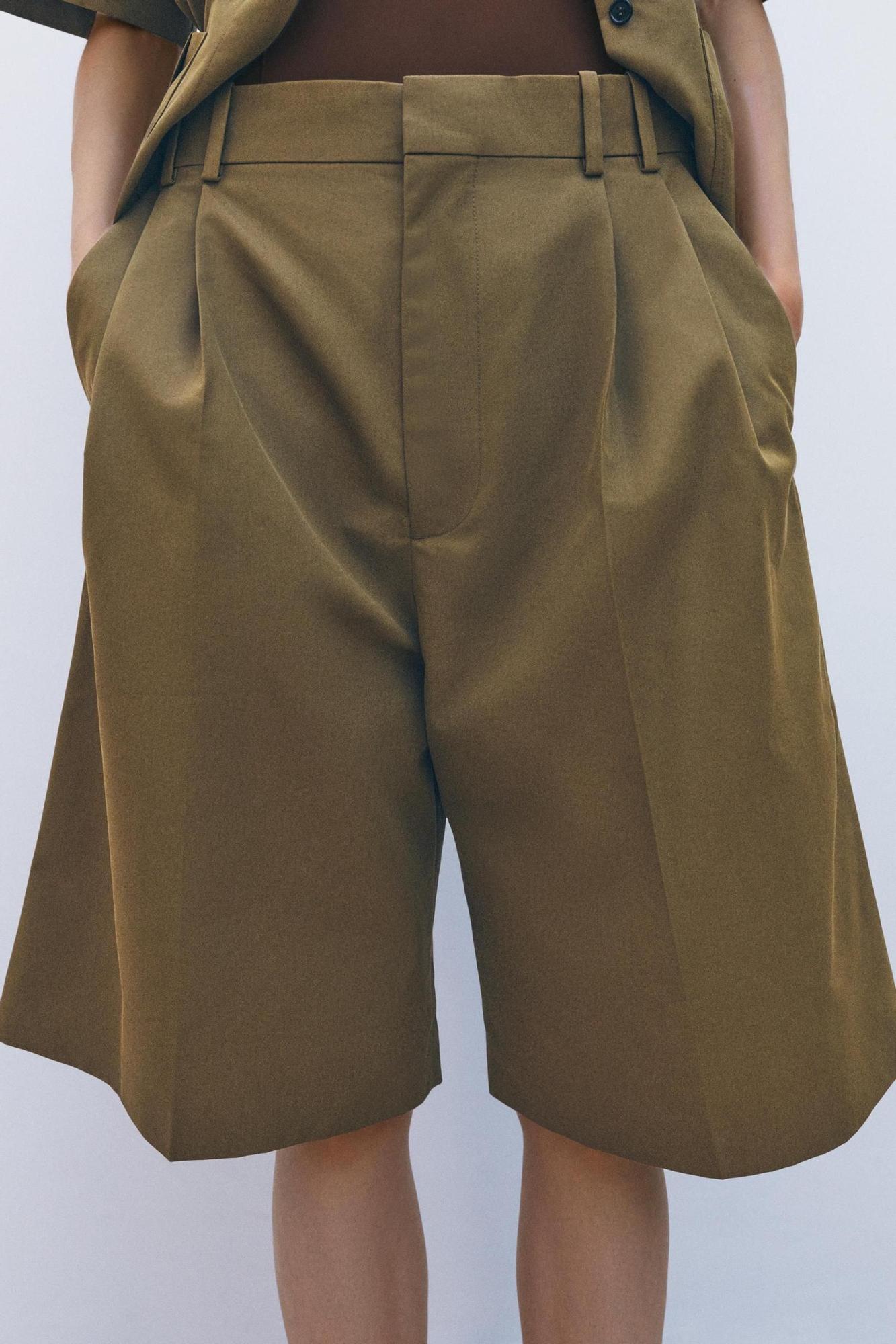 BERMUDAS ZARA MUJER | Las bermudas de vestir que más favorecen a cualquier edad están en Zara y ...