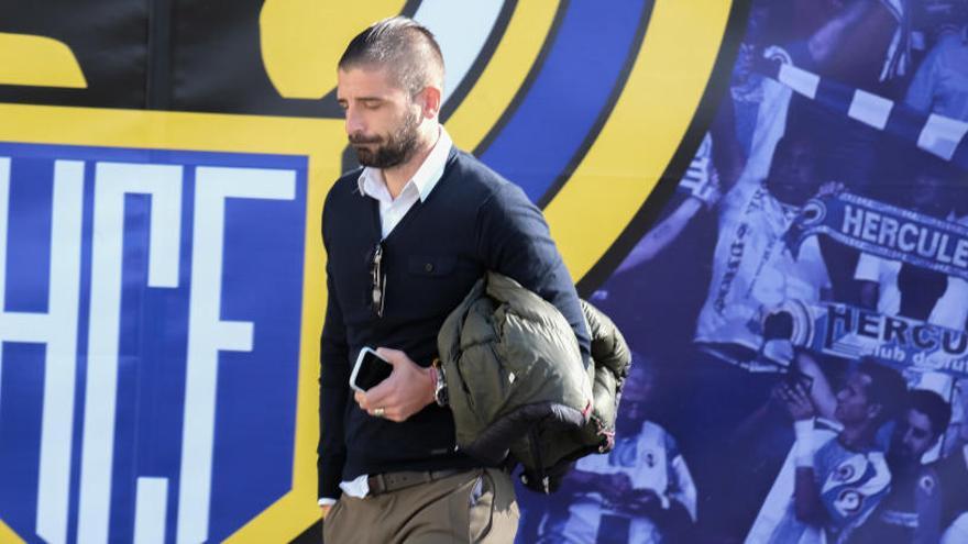 Portillo: "Continuaré trabajando por el Hércules"