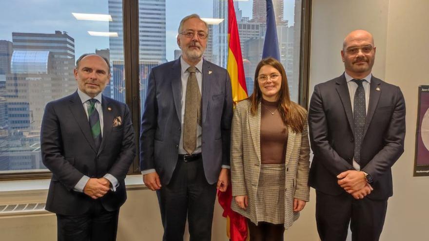 El Rector cierra acuerdos en Nueva York