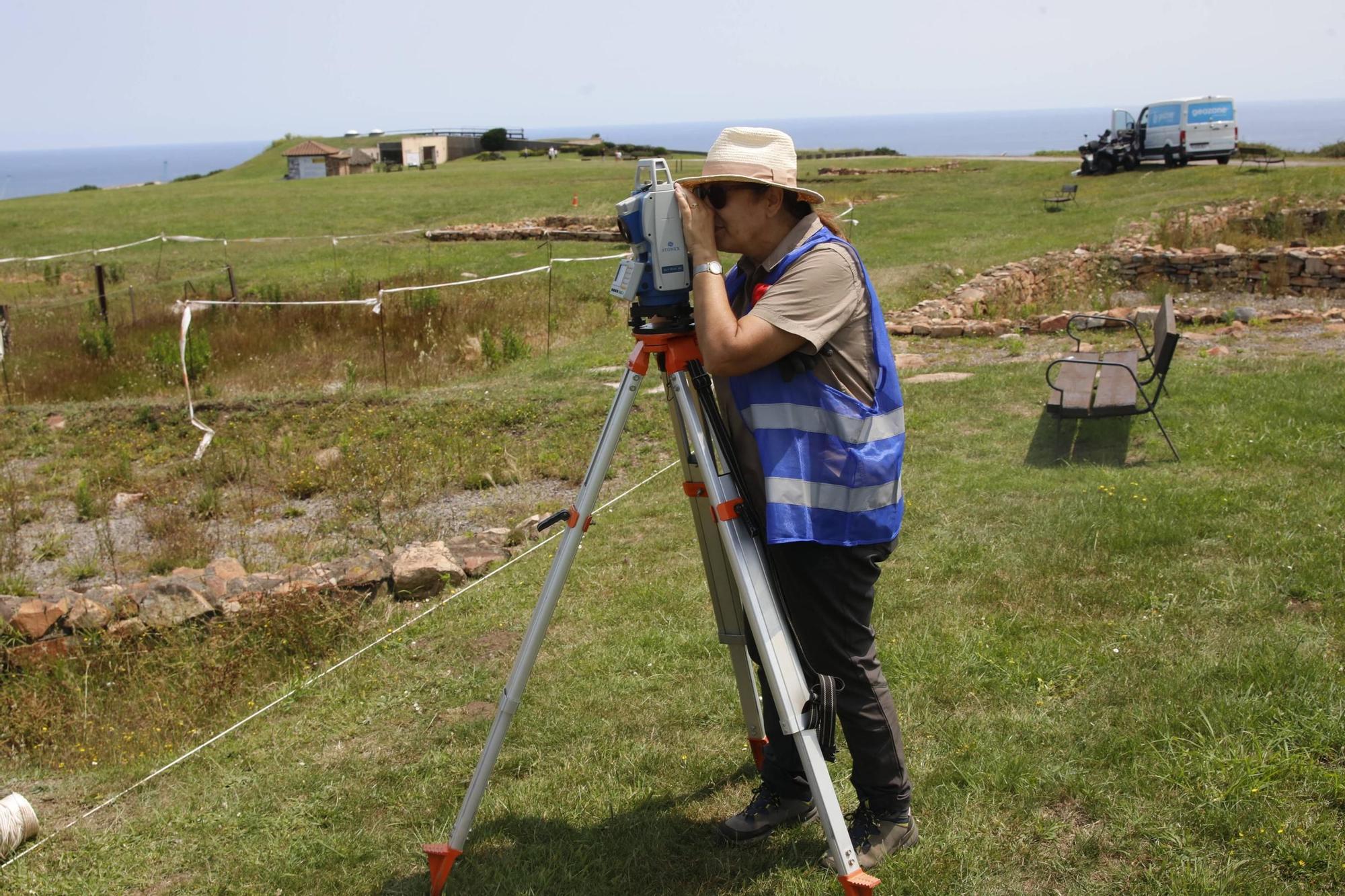 El inicio de las excavaciones en la Campa Torres, en imágenes