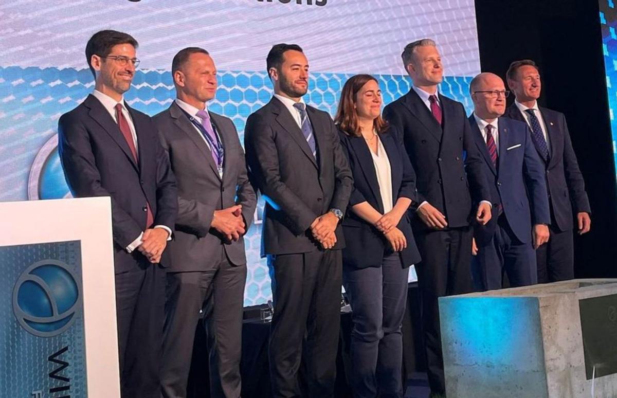Windar coloca la primera piedra de su futura fábrica de eólicos en Polonia