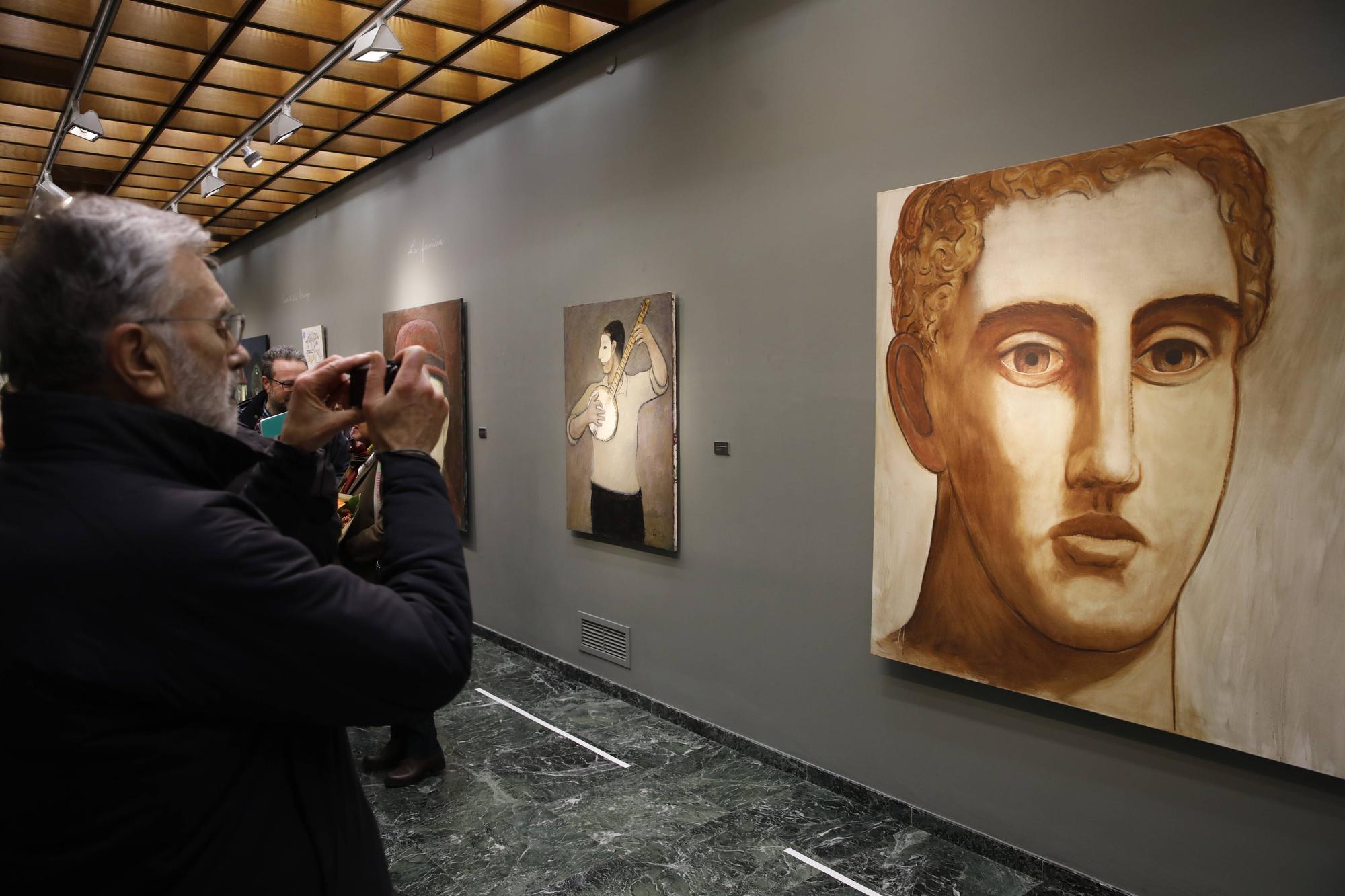 Así es la exposición de Javier del Río en el museo Evaristo Valle