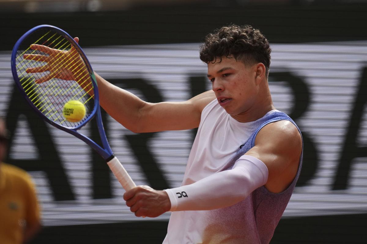 Roland Garros: Ben Shelton - Carlos Alcaraz, en imágenes