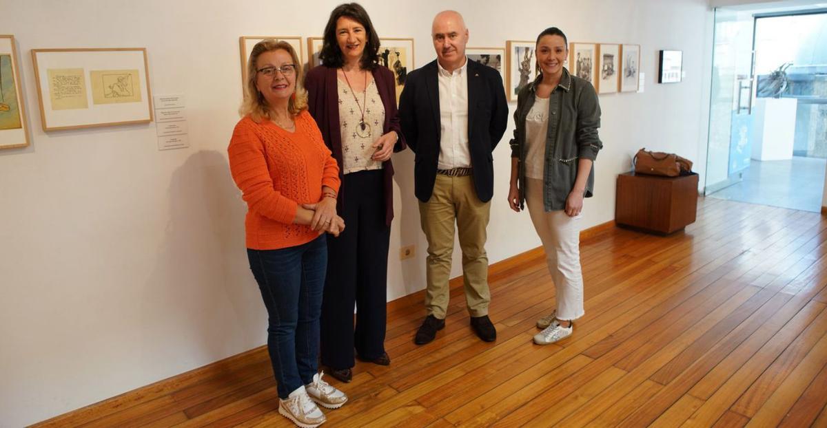 El Museo Municipal de Lalín muestra al Castelao más gráfico
