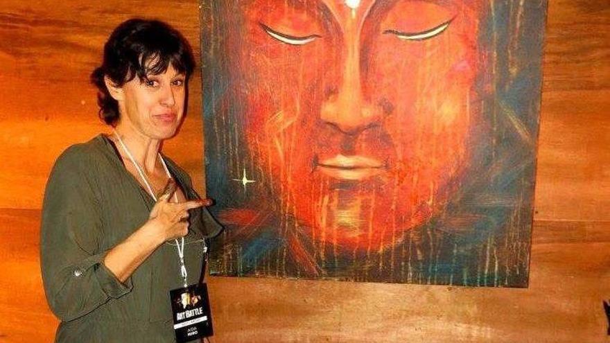 La artista ibicenca Aída Miró expone en la Roll Up Gallery de San Francisco