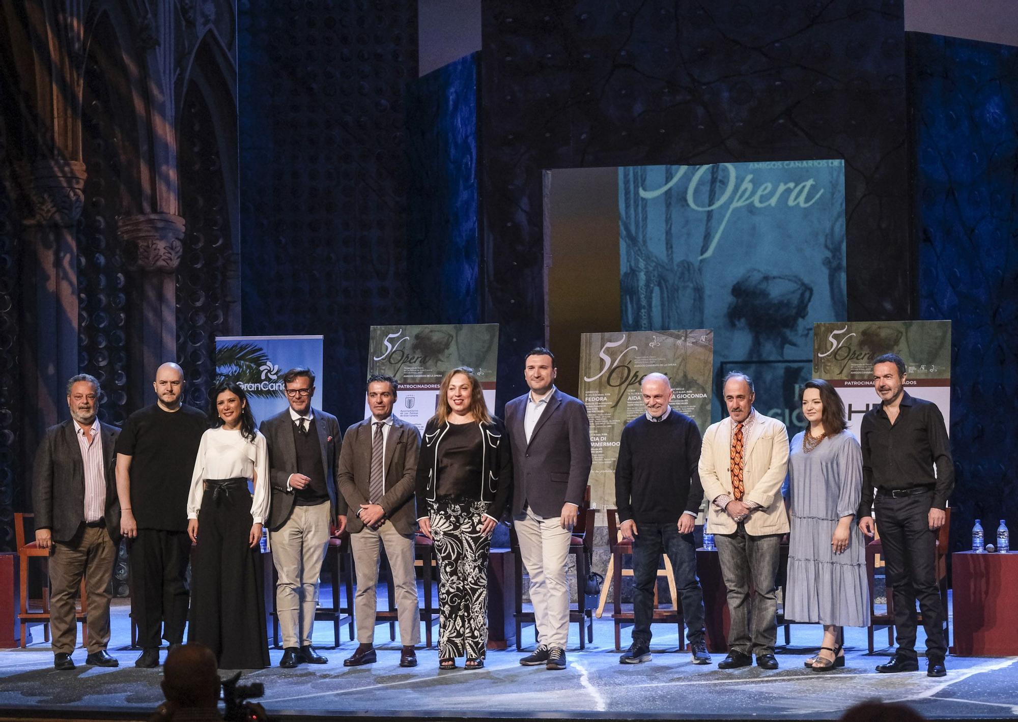 Presentación de la ópera La Gioconda