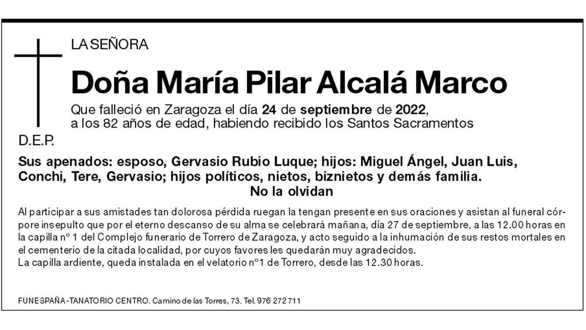María Pilar Alcalá Marco