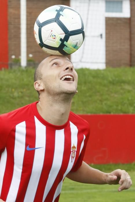 Presentación de André Sousa, primer fichaje del Sporting - La Nueva España