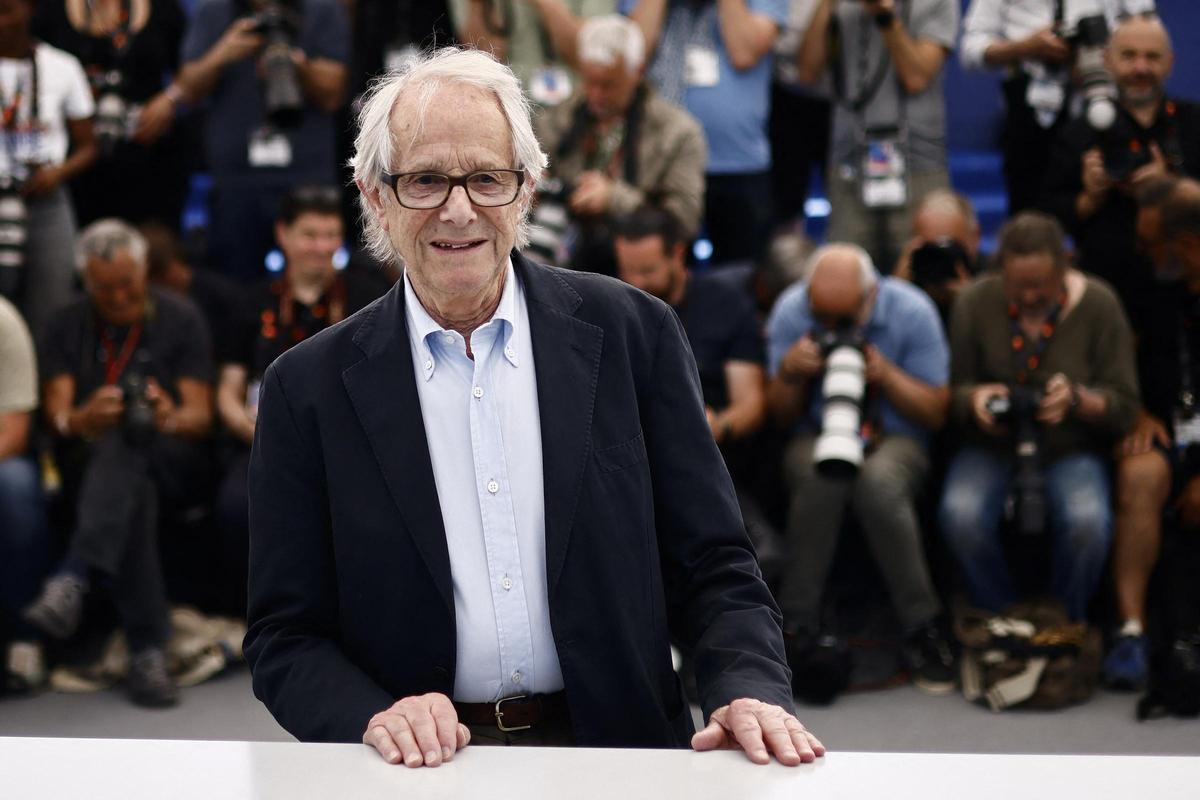El cineasta Ken Loach se despide en Cannes | FOTOS