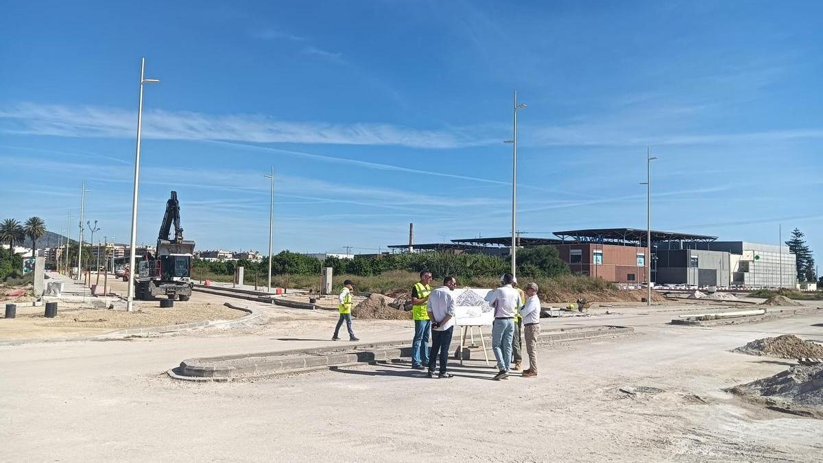 Las obras del sector Sanxo Llop de Gandia están al 73% y en diciembre ...