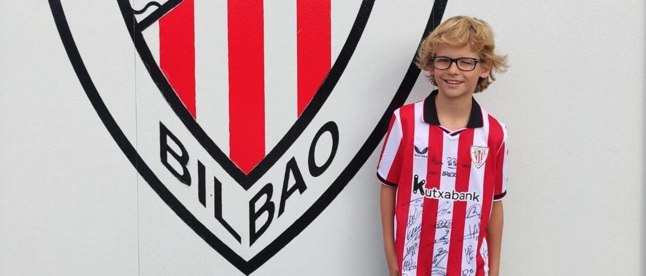 Pepe Crespo cumple su sueño: el precioso gesto del Athletic con el joven oviedista