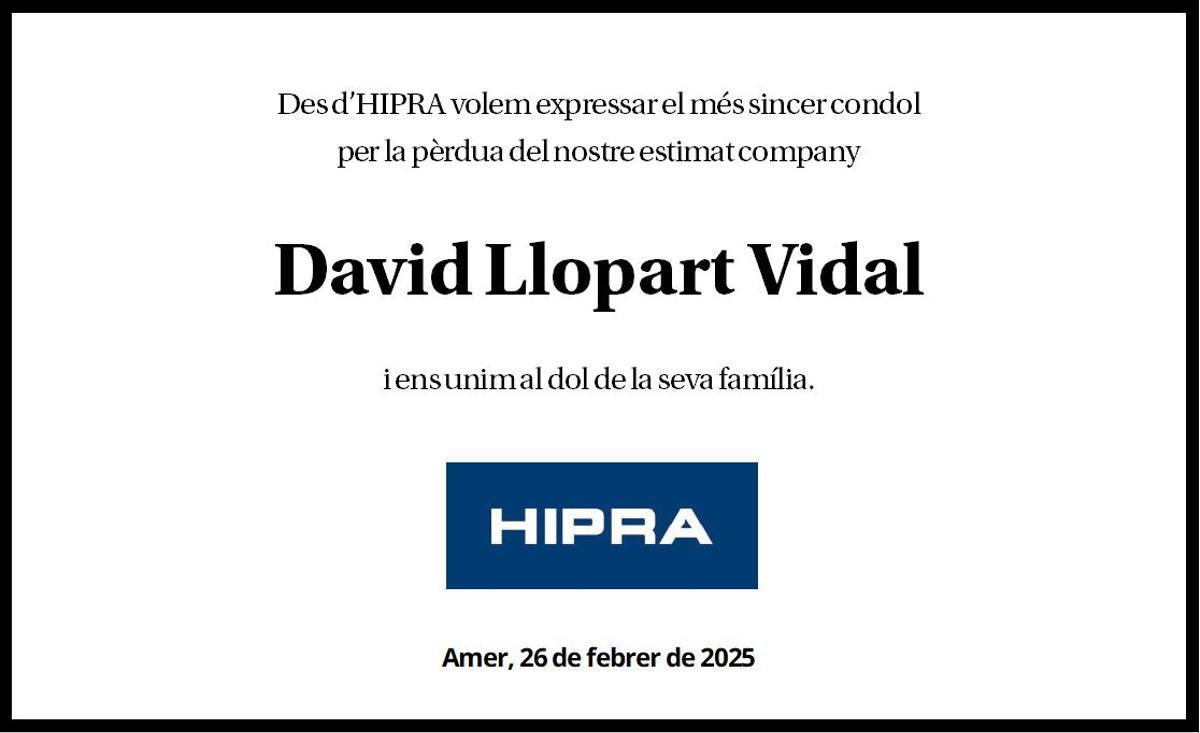 DEFUNCIONS | Necrològiques del 26 de febrer de 2025