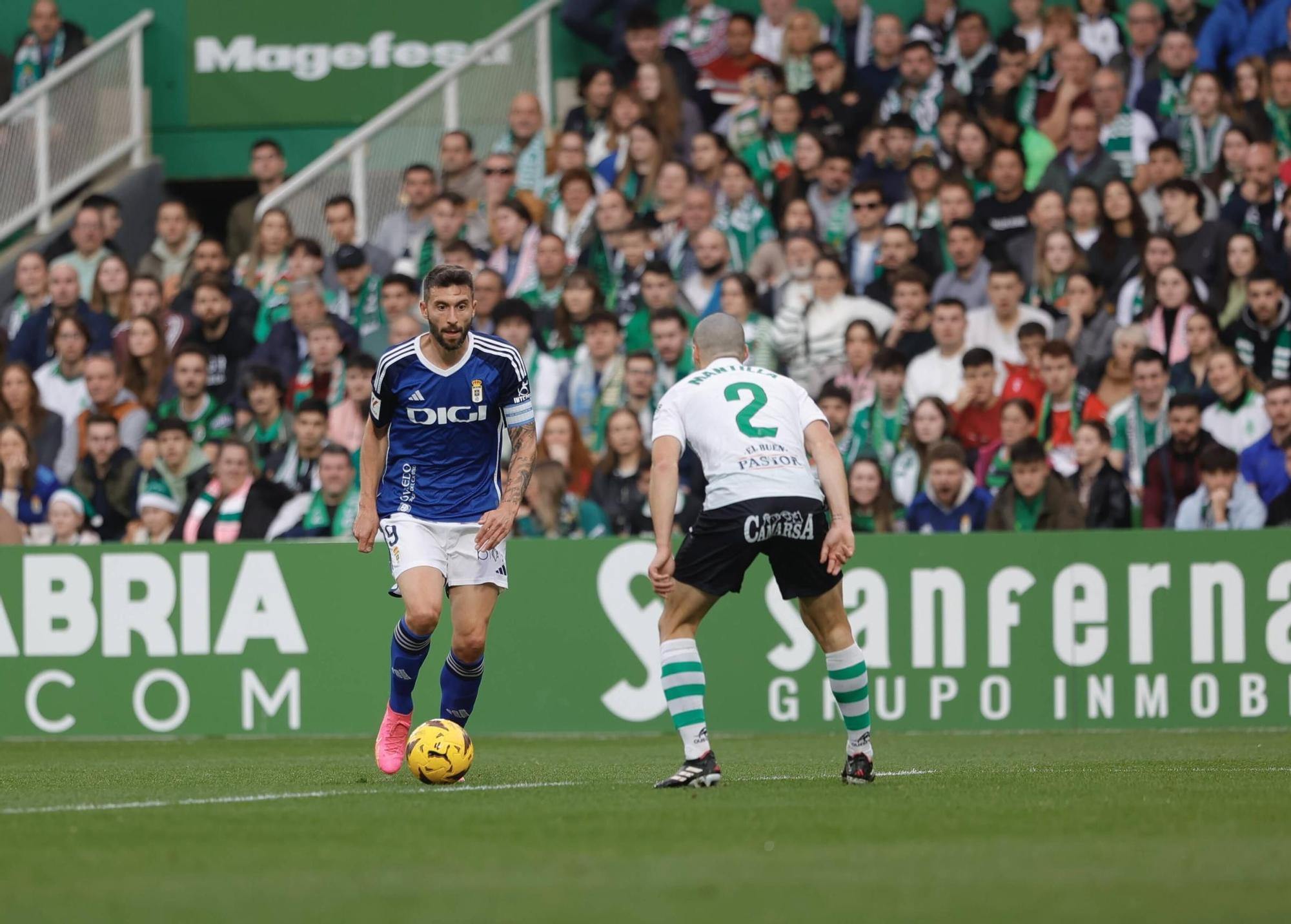 Así fue el partido entre el Real Oviedo y el Racing de Santander