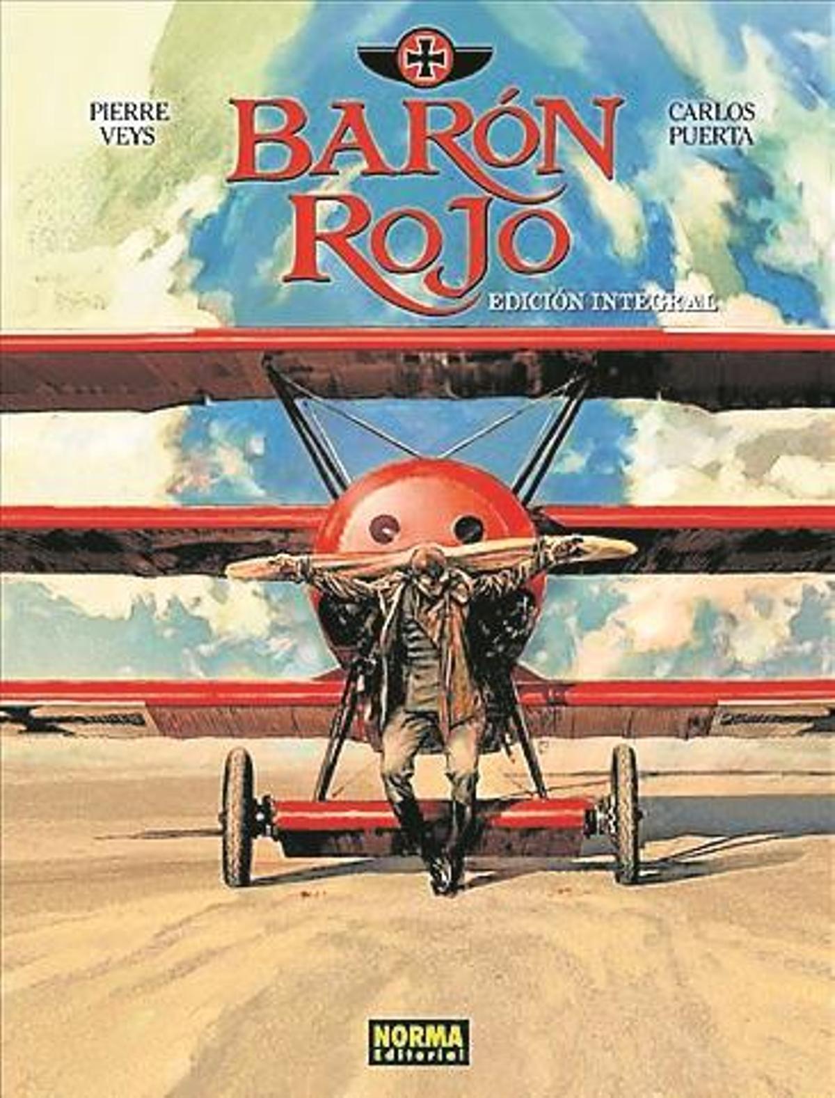 vuela en cómic El Barón Rojo