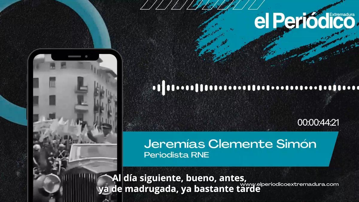 La crónica extremeña de la muerte de Franco: "Esa noche en Radio ...