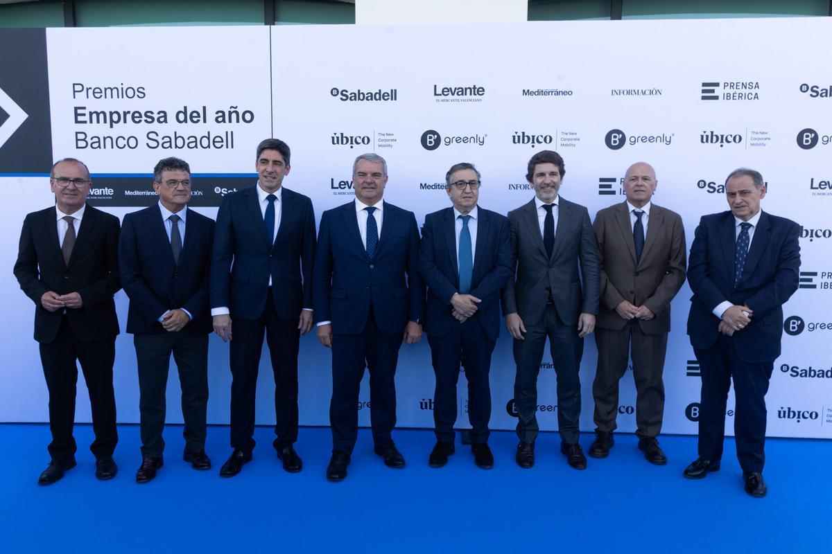 El photocall de los Premios Empresa del Año Banco Sabadell